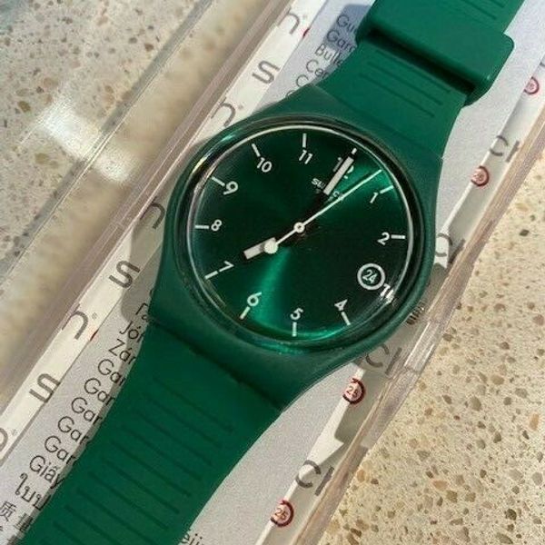 Swatch "Golf Green" GG406 Gents Collection Watch, Original Case, Papers ...