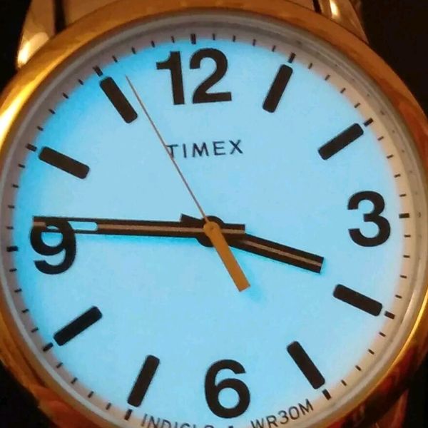 Timex Men's Easy Reader Watch, Adjustable, Water Resistance, Night ...