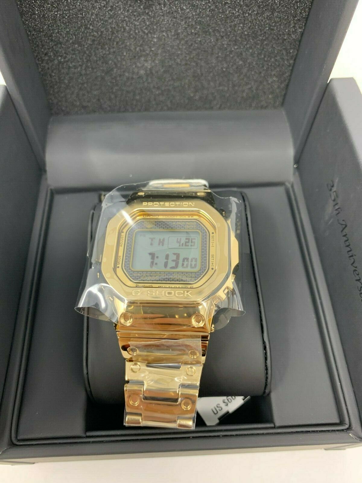 GMW-B5000 GMW-B5000TFG-9JR G-shock 35th Limited Full Metal Gold Silver ...
