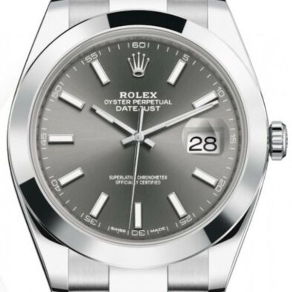 Rolex Datejust II 41 Dark Rhodium (126330) | WatchCharts
