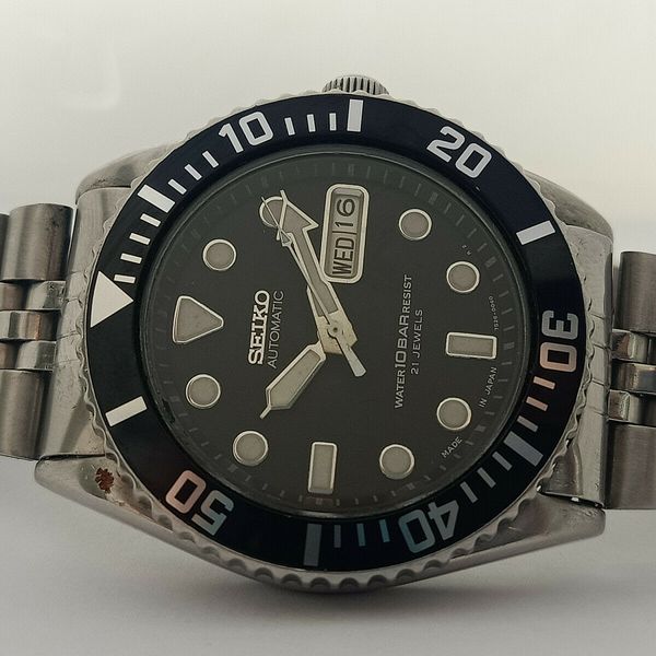 SEIKO DIVER 7S26-0040 SKX031J SUBMARINER AUTOMATIC MEN'S WATCH SERIAL N ...
