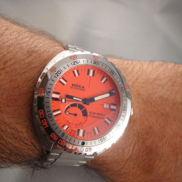 Doxa SUB 4000T $1850 | WatchCharts