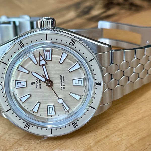 Yema Skin Diver Superman CMM2.0 39mm Micro-Rotor 300m 70hr On-The-Fly ...