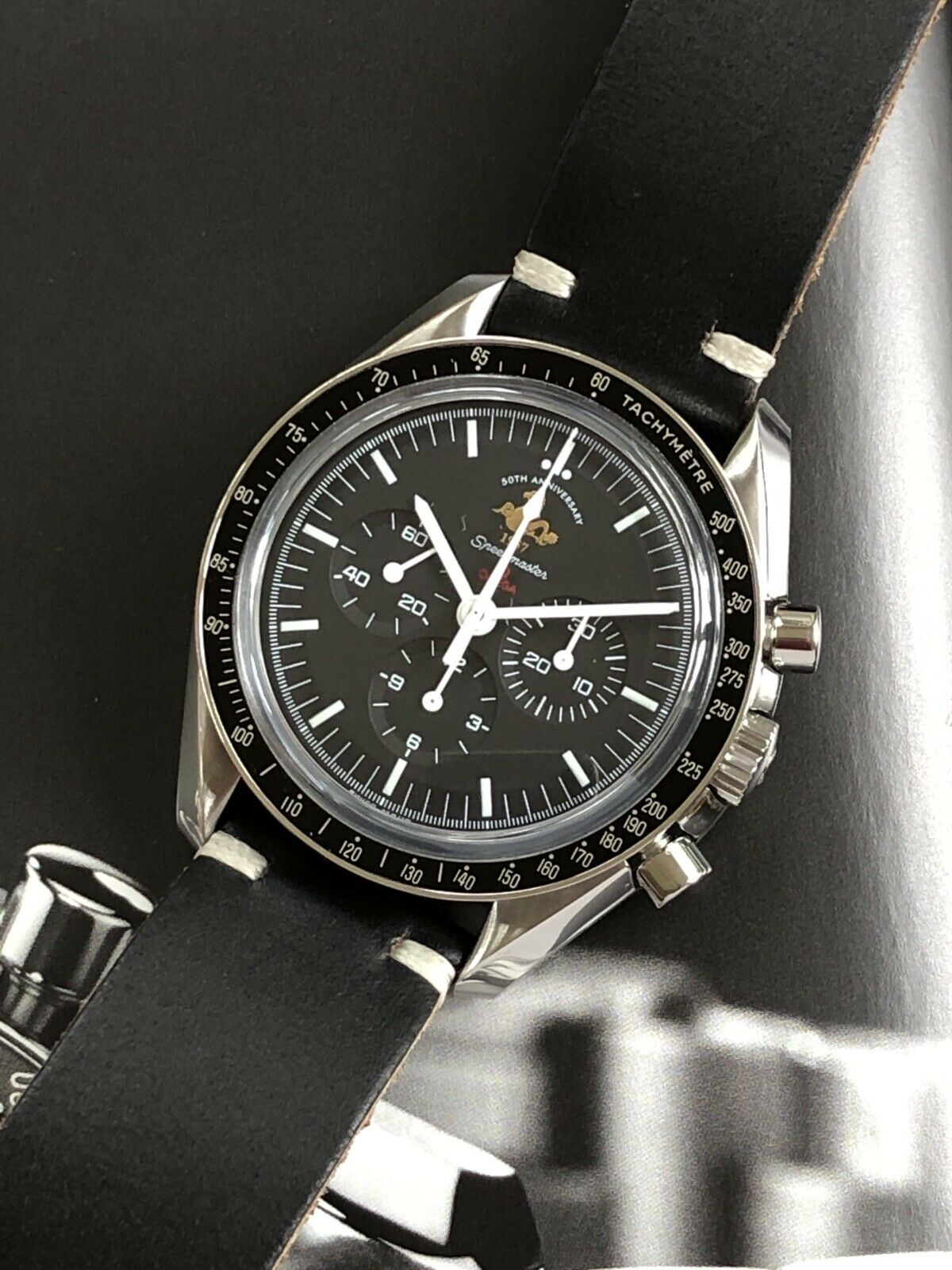 Omega Speedmaster 50th Anniversary “Patch” Limited Edition 311.30.42.30 ...