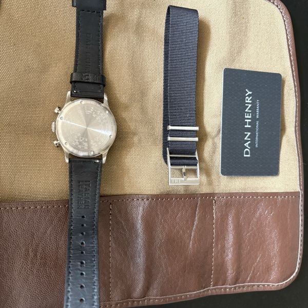 Dan Henry 1939 Chronograph Quartz Military-Style Watch - LNIB Full Kit ...