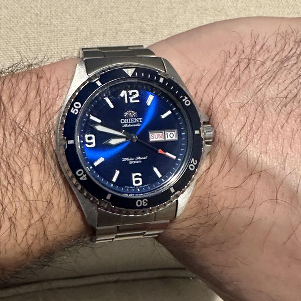[WTS] Orient Mako II - Blue Dial Diver | WatchCharts Marketplace
