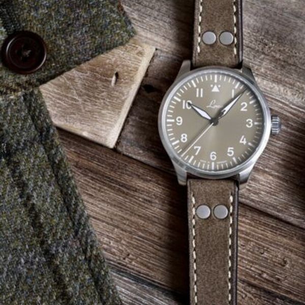 Laco Watch Augsburg Taupe 39mm Limited EdItion Rare Type-A Automatic ...