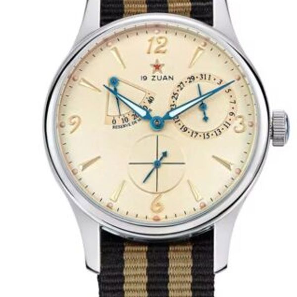 AUTOMATIC 1963 PILOT WATCH - SEAGULL ST1780 MOVEMENT -40mm-SAPPHIRE ...