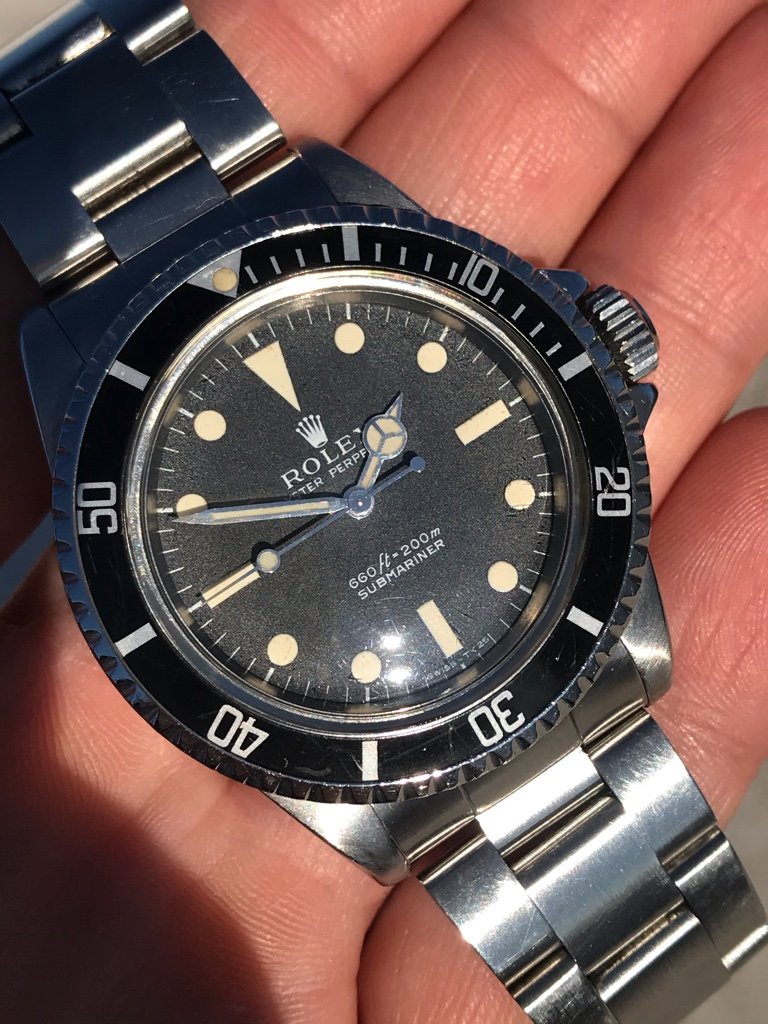 FS:1971 Rolex Ref.5513 Submariner w Boxes and Punched papers ...