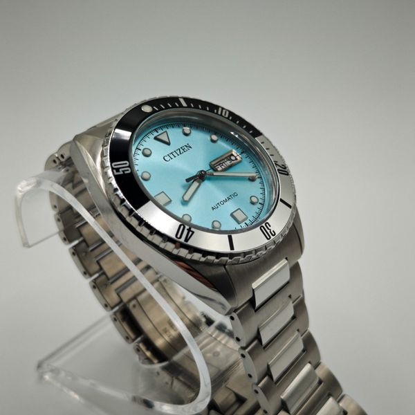 Citizen Sport Light Blue Dial Automatic NH7530-52L 100M Men's Watch ...