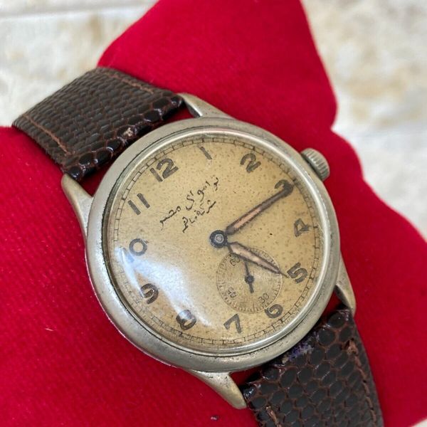 VINTAGE CIVITAS WATCH MODEL TRAMWAY CAIRO 1940'S MILITARY STYLE VERY ...
