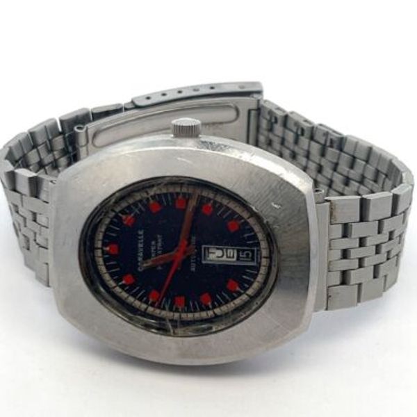 Vintage Caravelle by Bulova 1972 (N2) Automatic Self Winding Day/Date ...
