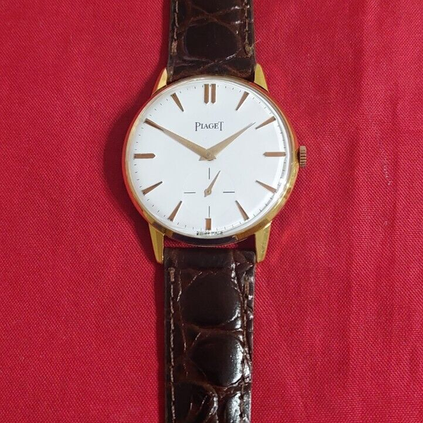 VINTAGE PIAGET ART - DECO MANUAL 1950's | WatchCharts Marketplace