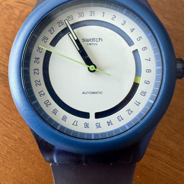 Swatch Sistem51 Hodinkee Stoplight Neon Remix - PERFECT CONDITION ...