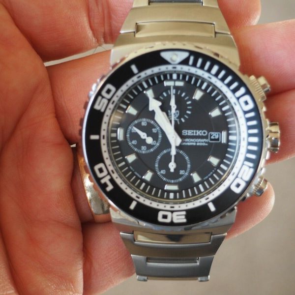 Seiko SNDA13P1 "Caesar" 200M Chrongraph Diver - Unworn NOS ...