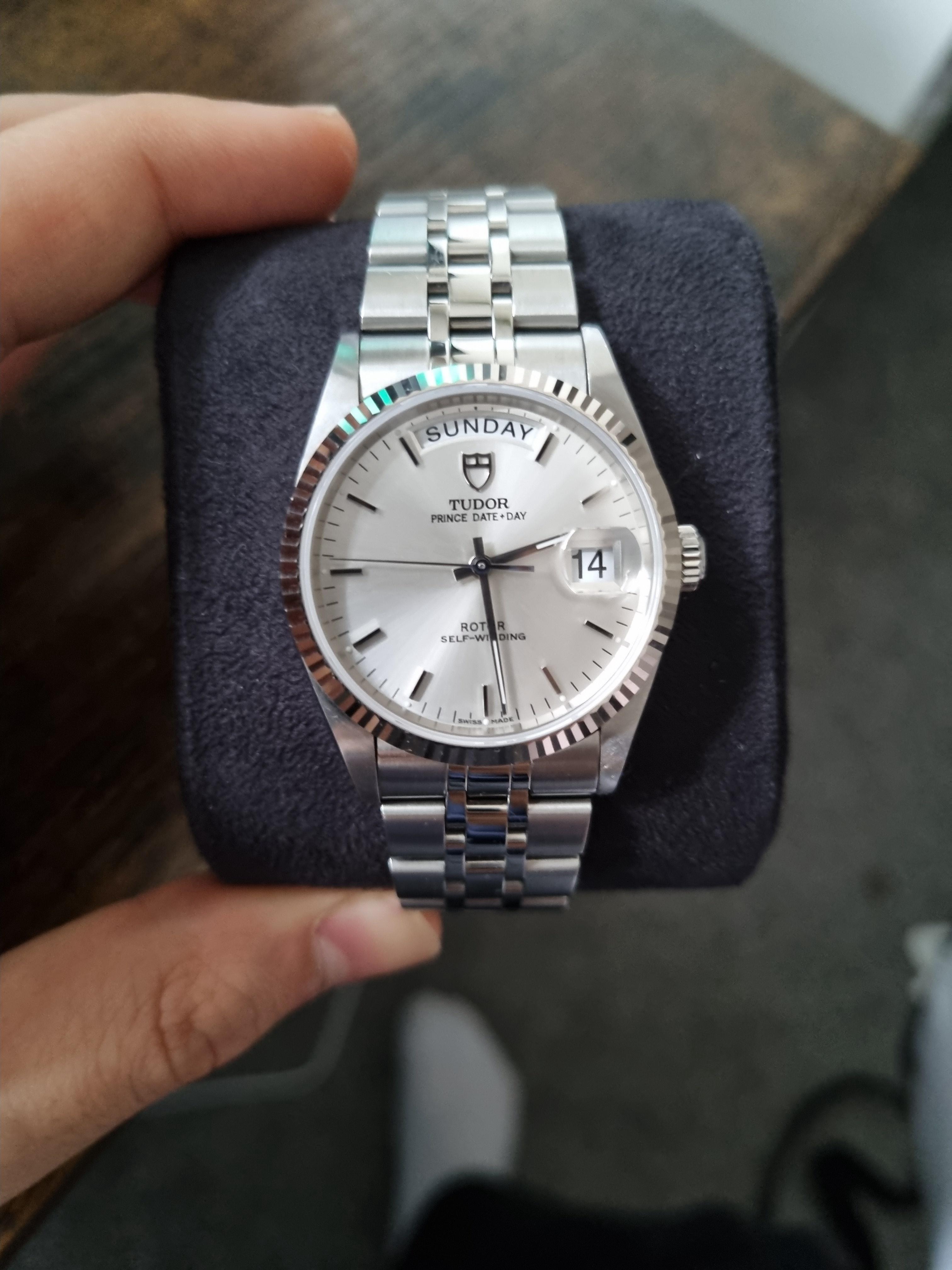 [WTS] 2020 Tudor Prince Date-Day 76214 | Full Set | 18kt WG Bezel ...