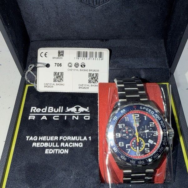 Tag Heuer Men's Formula 1 x Red Bull Racing Chronograph Watch *Special ...
