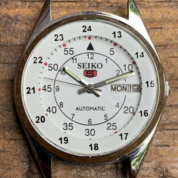 Seiko 5 Mans Automatic Watch Allwyn 21 Jewels A6319 Runs Well, Dial Restoration? | WatchCharts ...