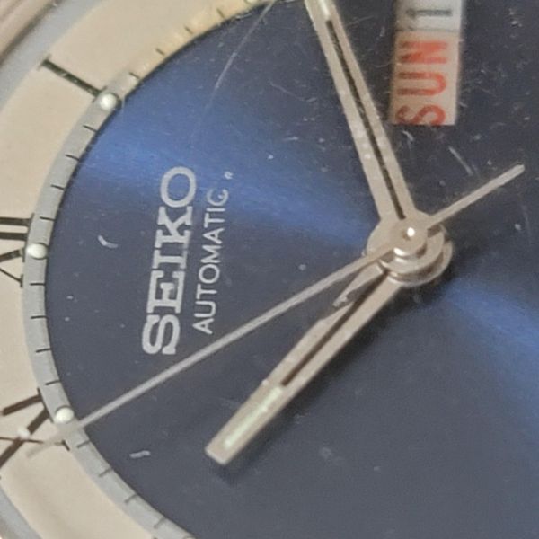 [WTS] Seiko auto japan movement 7006-8029 brilliant blue dial ...
