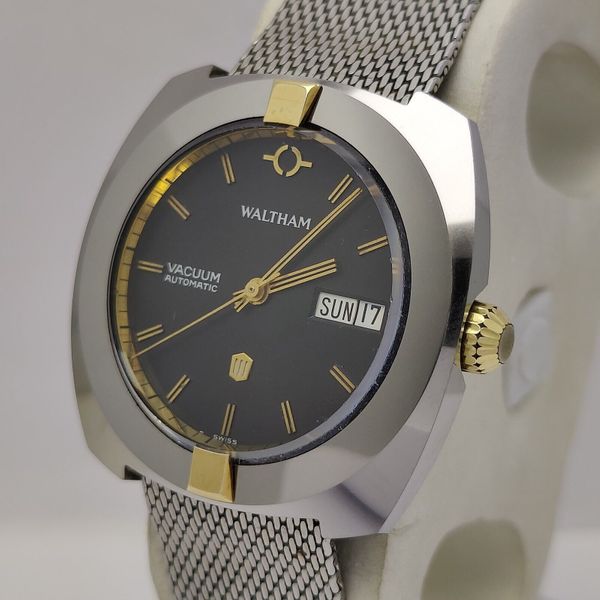 Waltham Vacuum Chronometer Automatic Rare Vintage Men's Watch ...