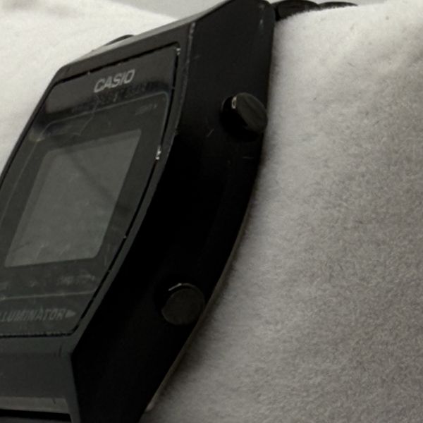 Black CASIO Watch Illuminator Digital 3294 B640W WR50M Chrono Alarm NEW ...