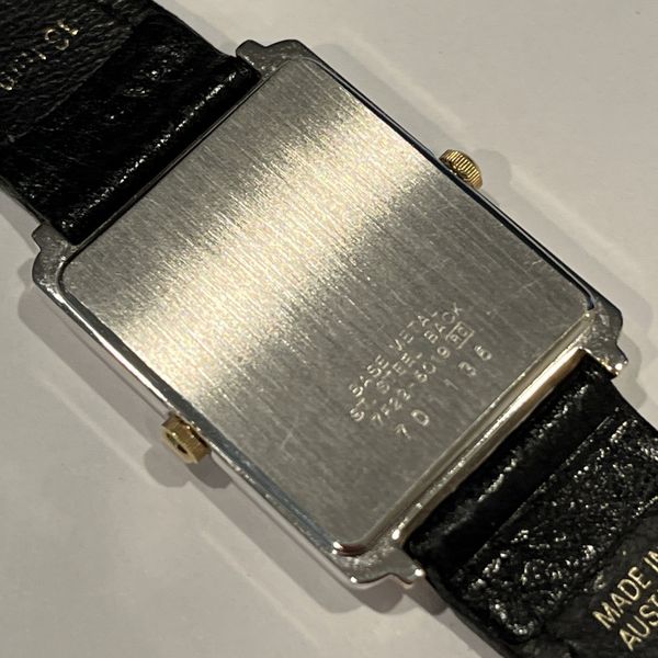 Vintage Mens Seiko Dual Time Tank Watch Ref 7F22-5019 New Battery ...