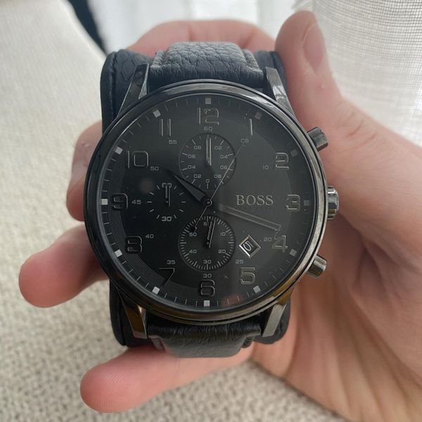 [WTS/WTT] All Black Hugo Boss Chrono/Date | WatchCharts Marketplace
