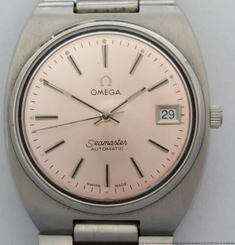 Omega Seamaster 166.0206 Calibre 1012 Automatic Rare Rose Salmon Dial ...