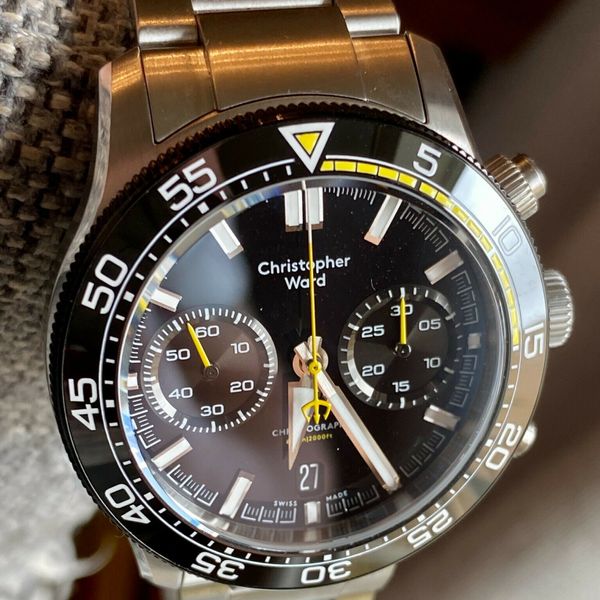 Christopher Ward C60 Chronograph 42mm. Automatic. BRAND NEW. C60-42ACH3 ...