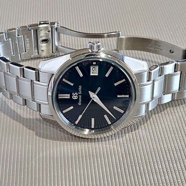 Grand Seiko SBGV239 â 9F Quartz Movement, Blue Dial, Full Set Box ...