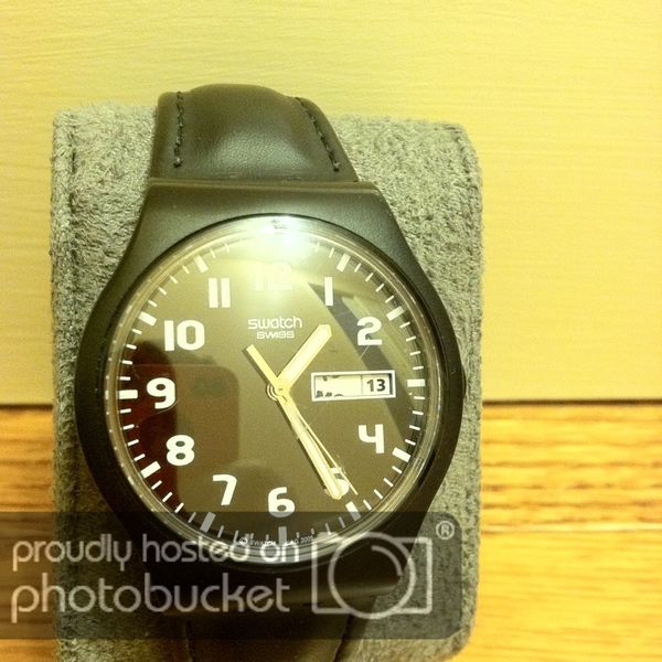 FS: Black Swatch Watch | WatchCharts
