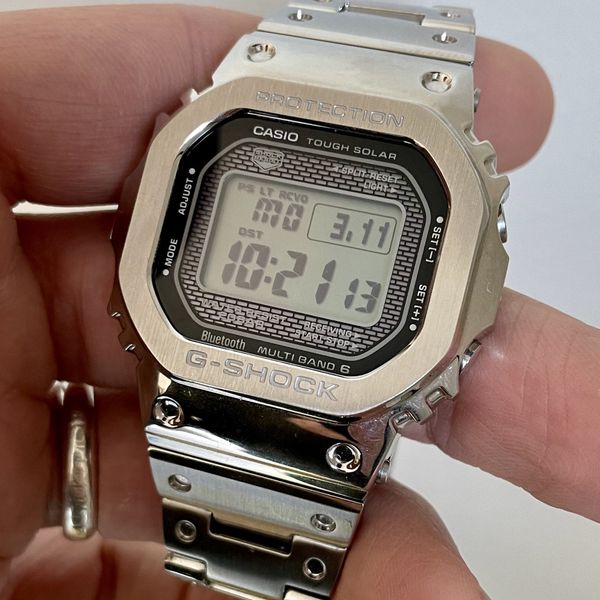 SOLD: Casio G-Shock “full metal” GMWB5000D-1 | WatchCharts Marketplace