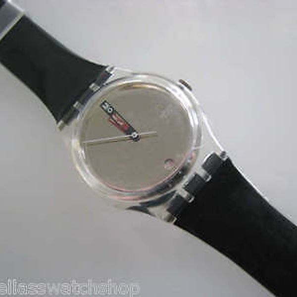 MOMA BLACK! Swatch ART Special with DATE, LIMITED TO 3,500 PCS! NIB ...