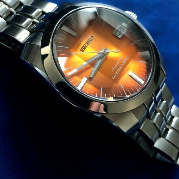 SEIKO SARB005 6r15 Automatik / Saphir Facettenschliff / TOP ZUSTAND u ...