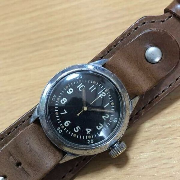 WW2 WALTHAM US Army Military Watch 1942s FSSC-88-W-800 Hand-wound 16 ...