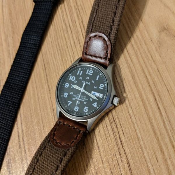 ***SOLD*** ALBA APBT211 Titanium JDM Field Watch, 200m! | WatchCharts