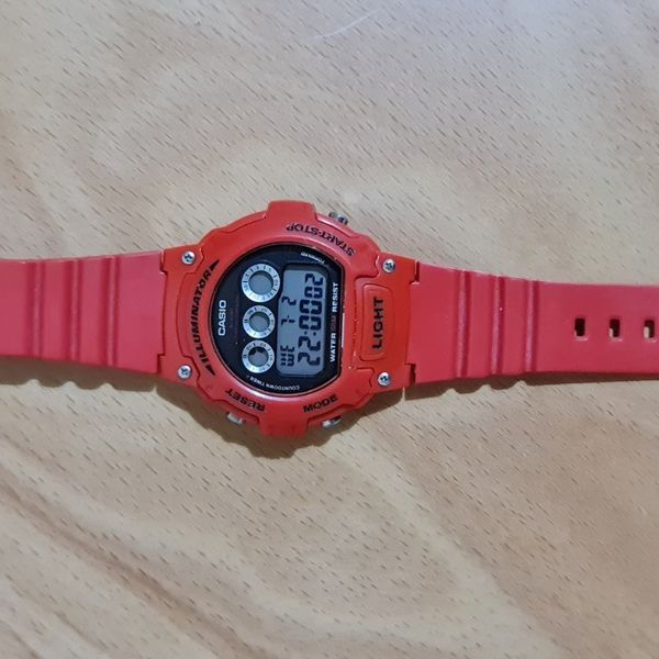 Casio W-214HC Alarm Chronograph Digital Watch | WatchCharts Marketplace