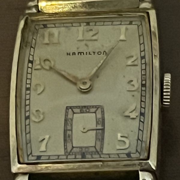 Vintage 1940â s Hamilton Wrist Watch -Gold Filled-Myron Manual Wind ...