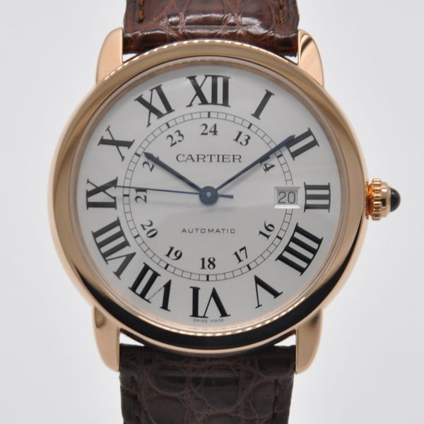 FS: Cartier Ronde Solo de Cartier XL 42mm 18k Rose Gold and Steel ...