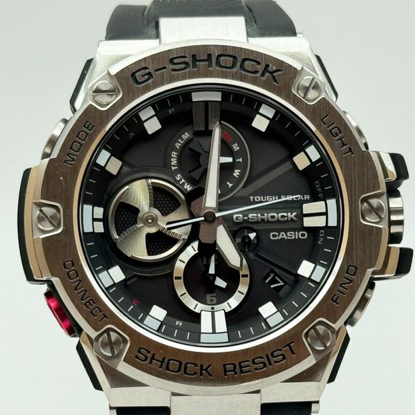 CASIO G-SHOCK G-STEEL tough solar Bluetooth GST-B100-1AJF Men's watch | WatchCharts Marketplace