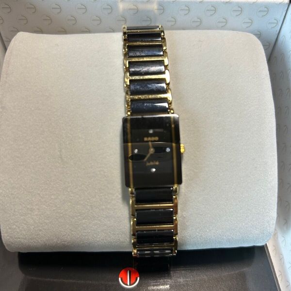 Rado DiaStar Watch Jubile 153.0383.3 Quartz Ceramic & Diamond Lady ...