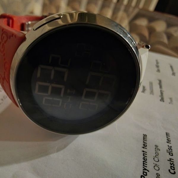Gucci Timepiece Digital Watch IGucci With New Straps | WatchCharts ...