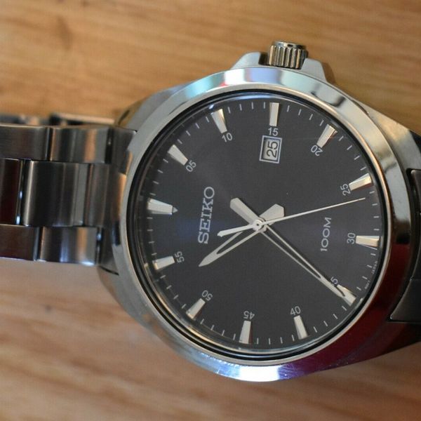 Seiko Classic Quartz Watch with Blue Dial SUR309P1 | WatchCharts