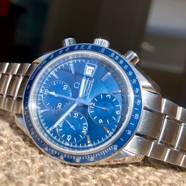 FS Omega Speedmaster unique blue dial | WatchCharts