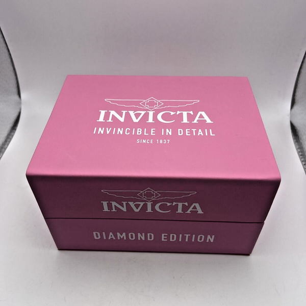 Invicta Pink Invincible In Detail Diamond Edition Watch Box Box Only ...