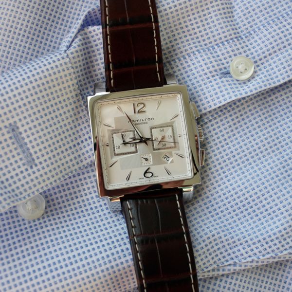 [WTS] Hamilton Jazzmaster Square Chrono, Rare Model, Reduced! | WatchCharts