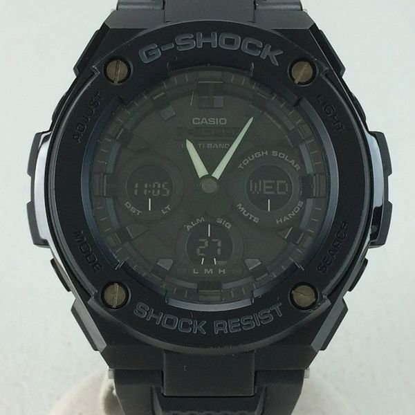 [Used] CASIO Casio / Solar Watch / G-SHOCK / Digiana / Black // G-STEEL ...