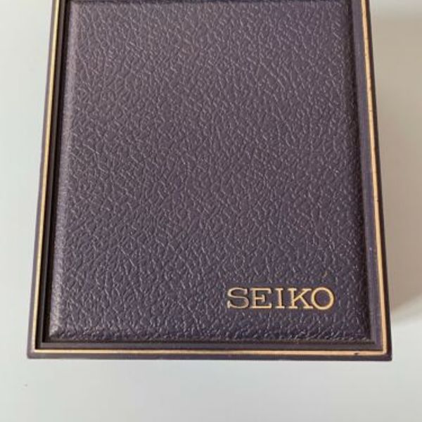 Ultra RARE Vintage Seiko Watch Box | WatchCharts Marketplace
