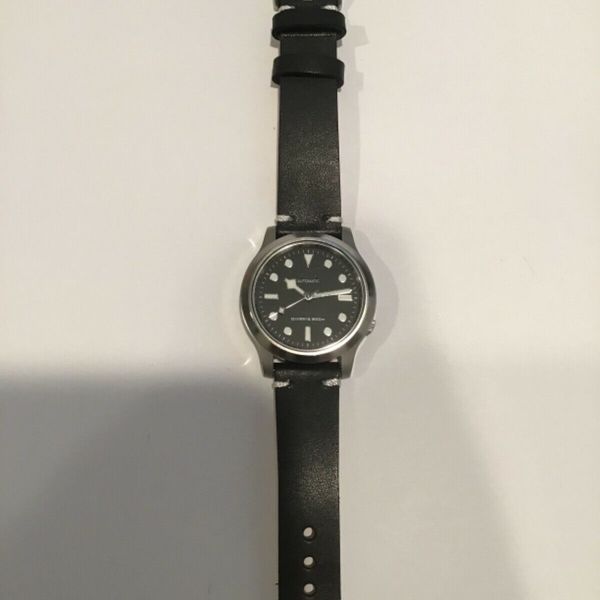 Seiko 5 SNK Modded Black Bay 36 Tribute BB Watch Automatic Mod 7S26 ...