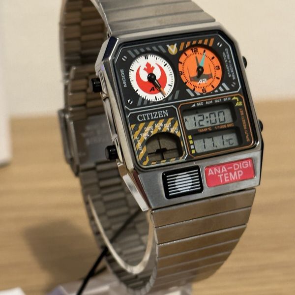 Citizen Star Wars Rebel Pilot Watch JG2108-52W | WatchCharts Marketplace